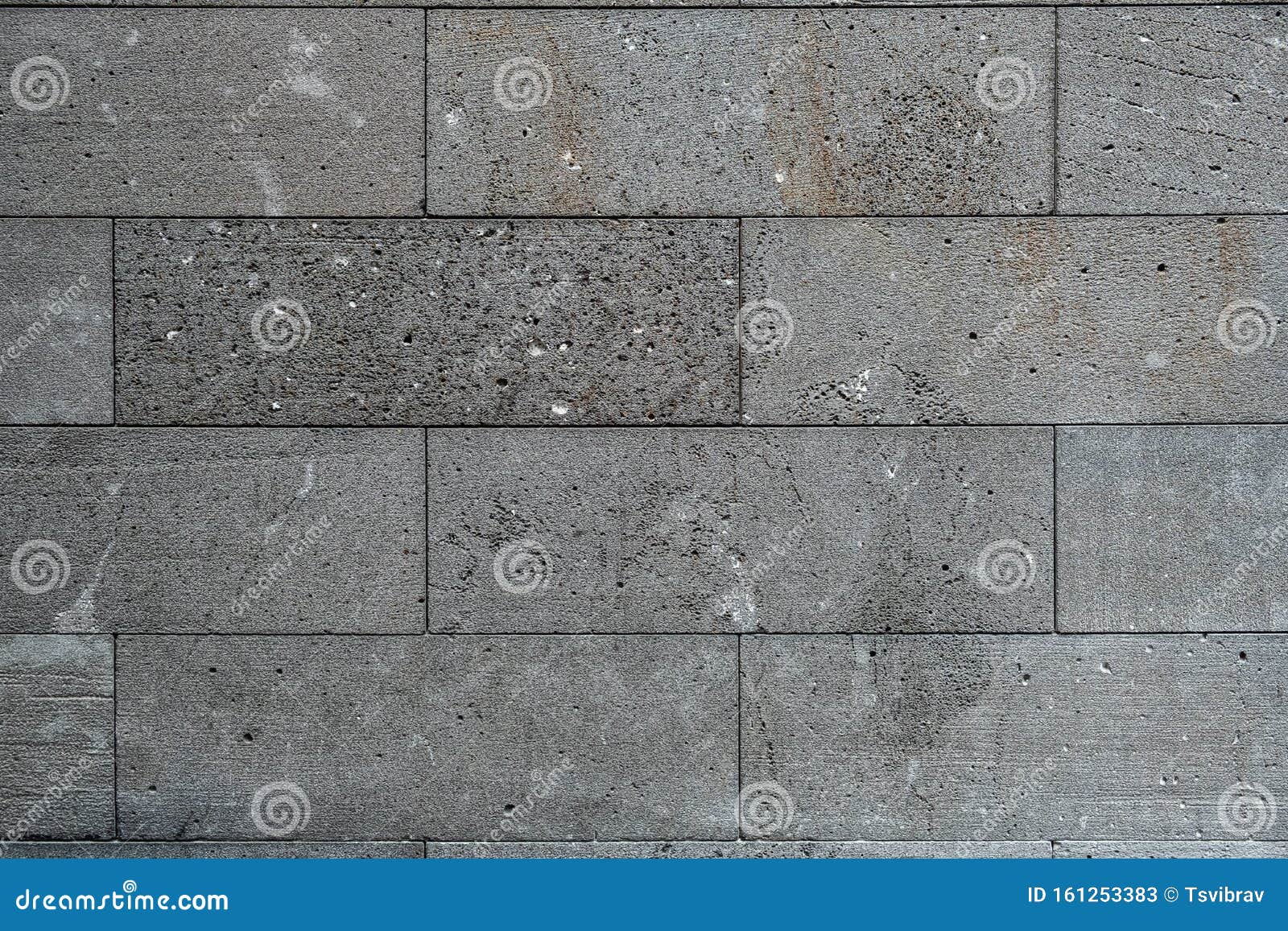 Wall Made from Cinder Blocks. Stock Image - Image of overlay, natural ...