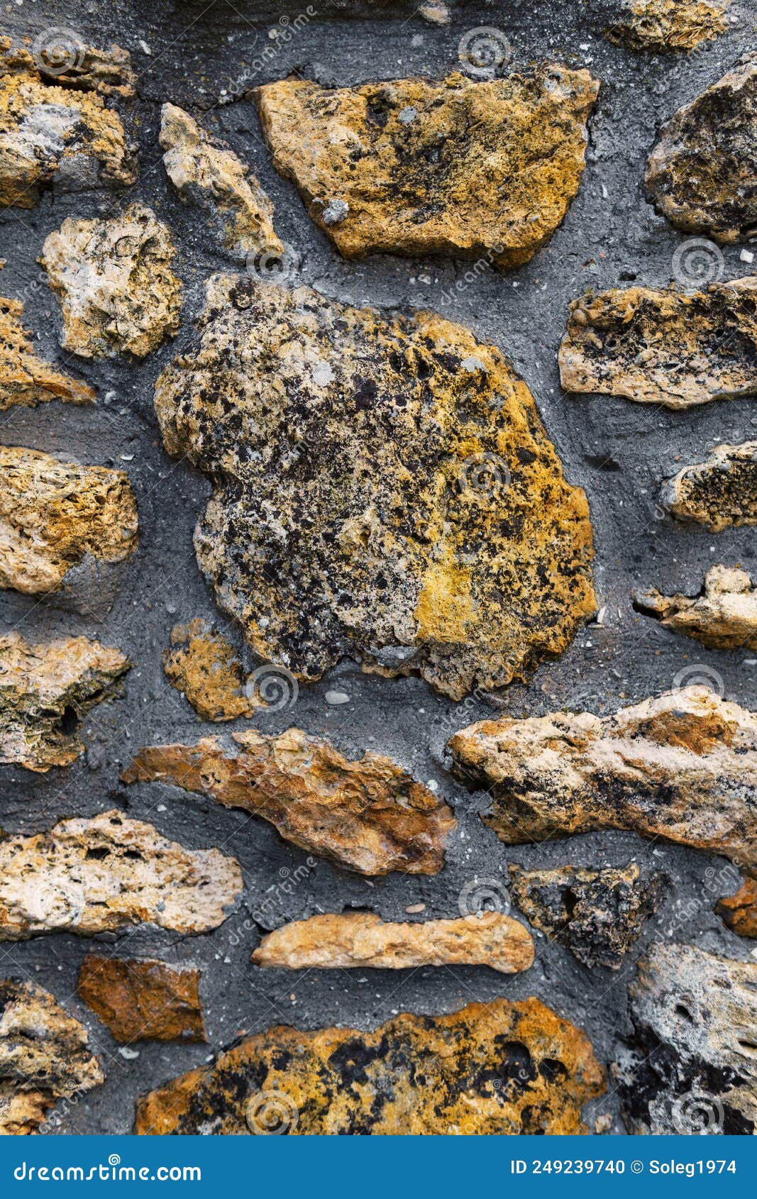 A Wall Made of Decorative Natural Stone As a Background or Texture ...