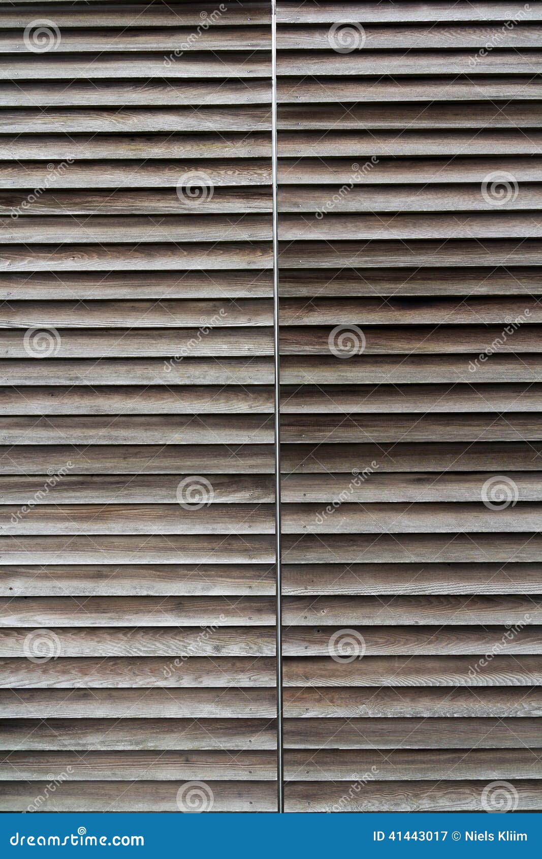 Wall Made of Layered Wood Panels Stock Image - Image of decor, grunge ...