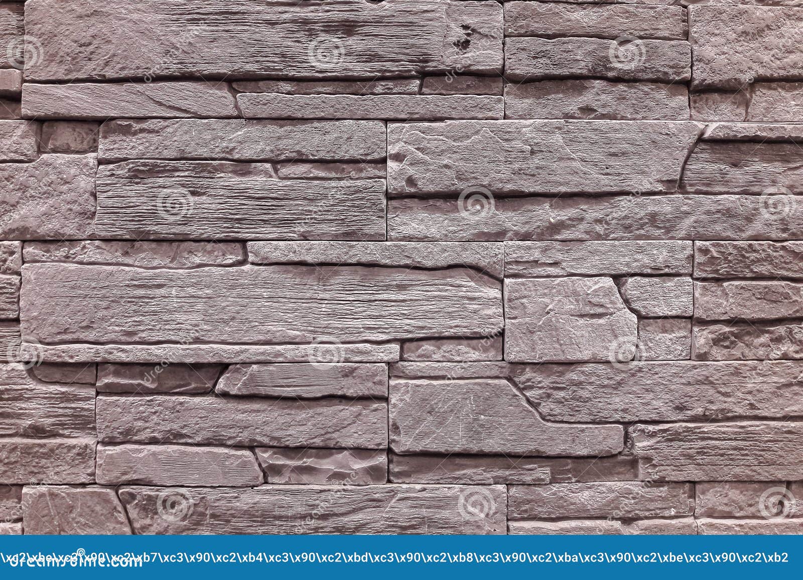 The Wall is Made of Multi-layered Natural Stone. Stone for Building a ...