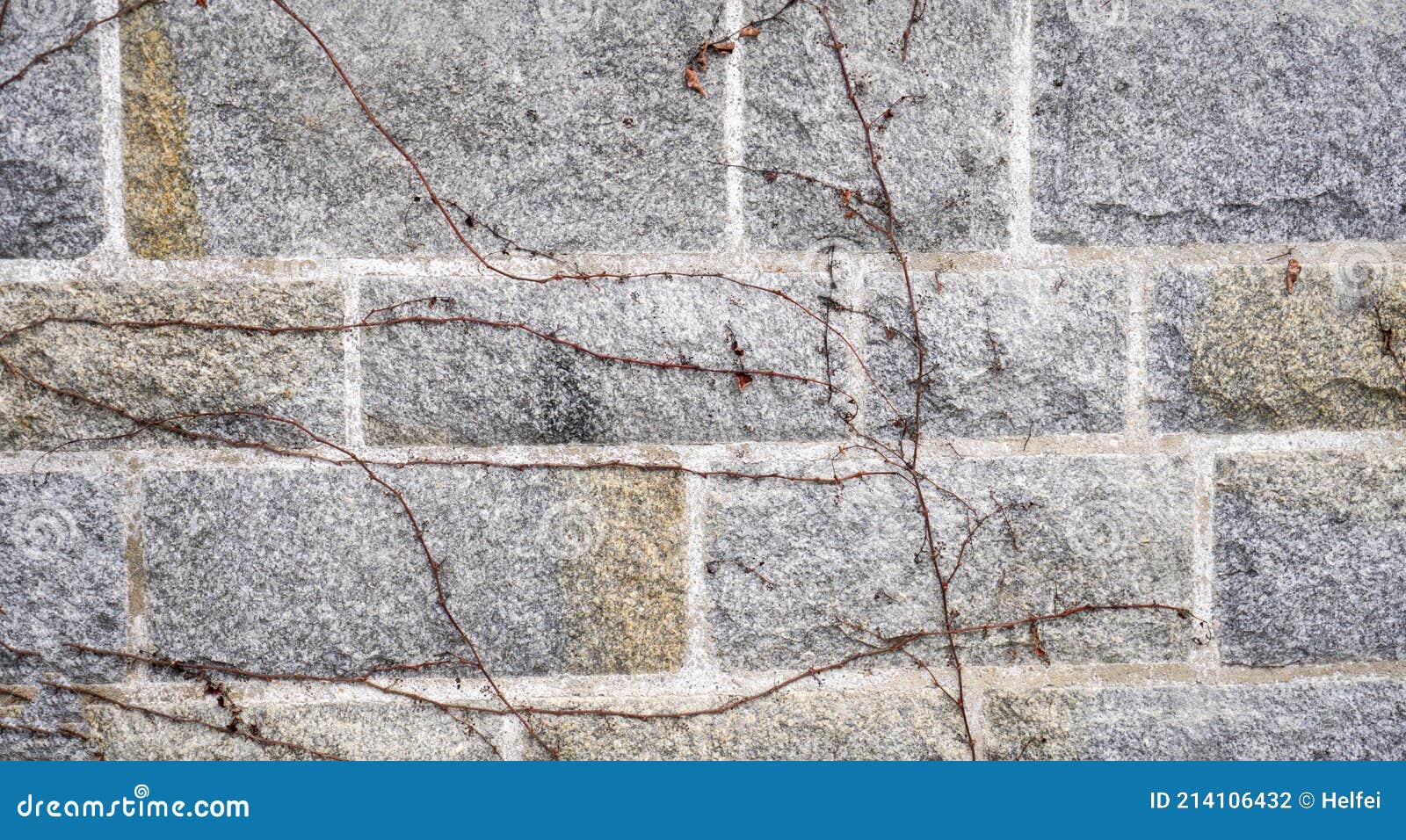 Wall Made of Natural Stone Built and Grouted Stock Photo - Image of ...