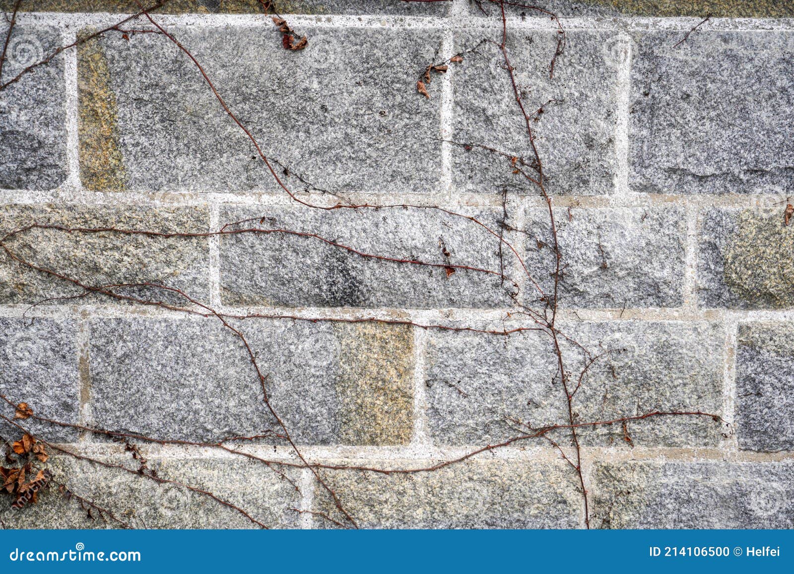 Wall Made of Natural Stone Built and Grouted Stock Photo - Image of ...