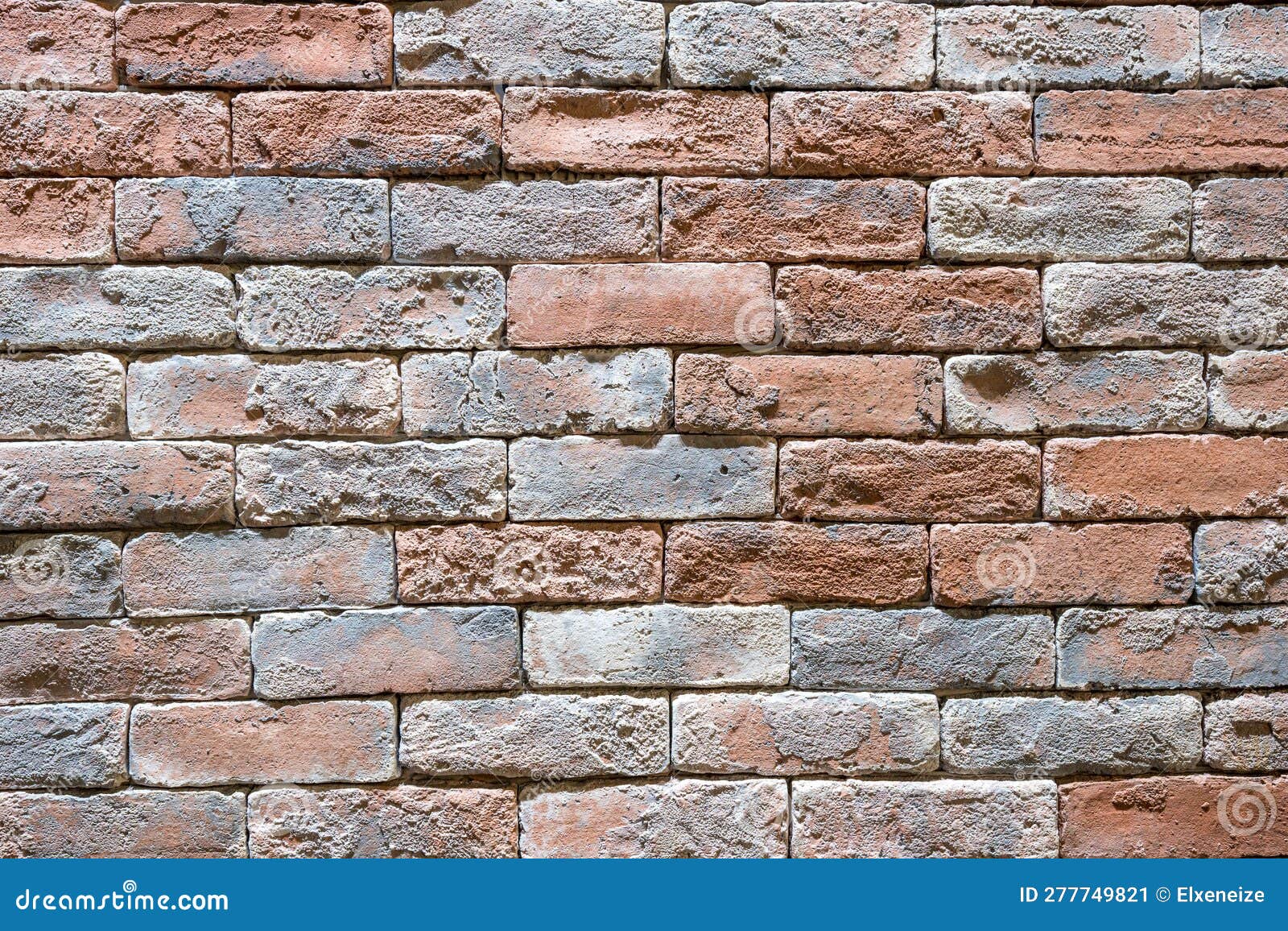 Wall Made of Old Red Clinker Bricks Stock Image - Image of floor, color ...