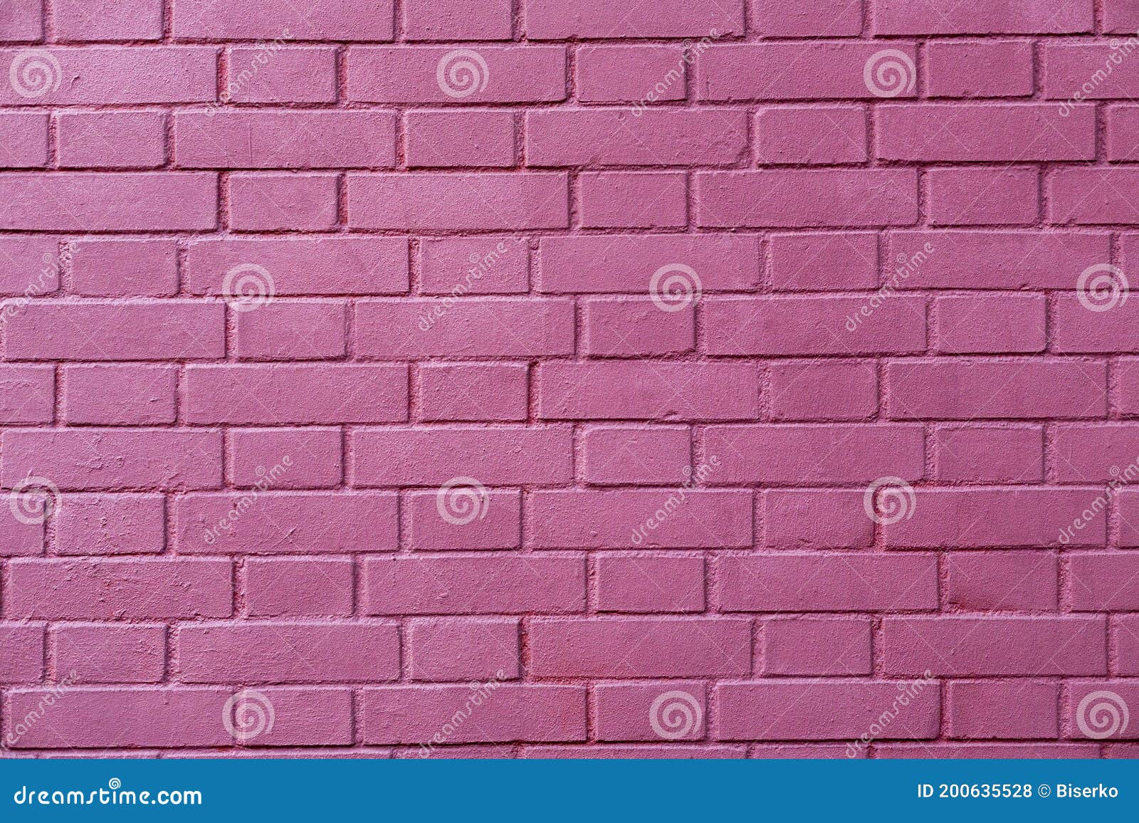 Pink bricks wall stock photo. Image of visible, wall - 200635528