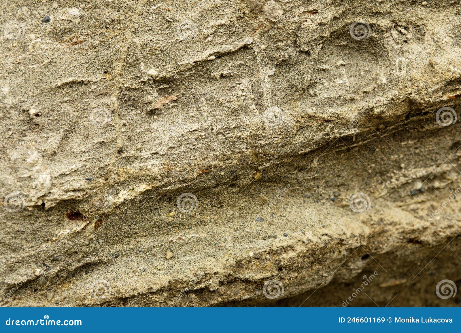 Wall Made of Sand, Sand Cliff. High Quality Photo Stock Image - Image ...