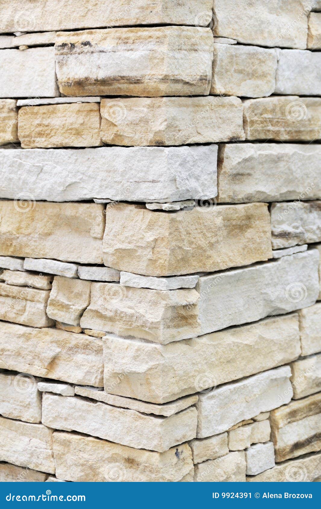 Wall Made From Sandstone Bricks Stock Image - Image of brownstone ...