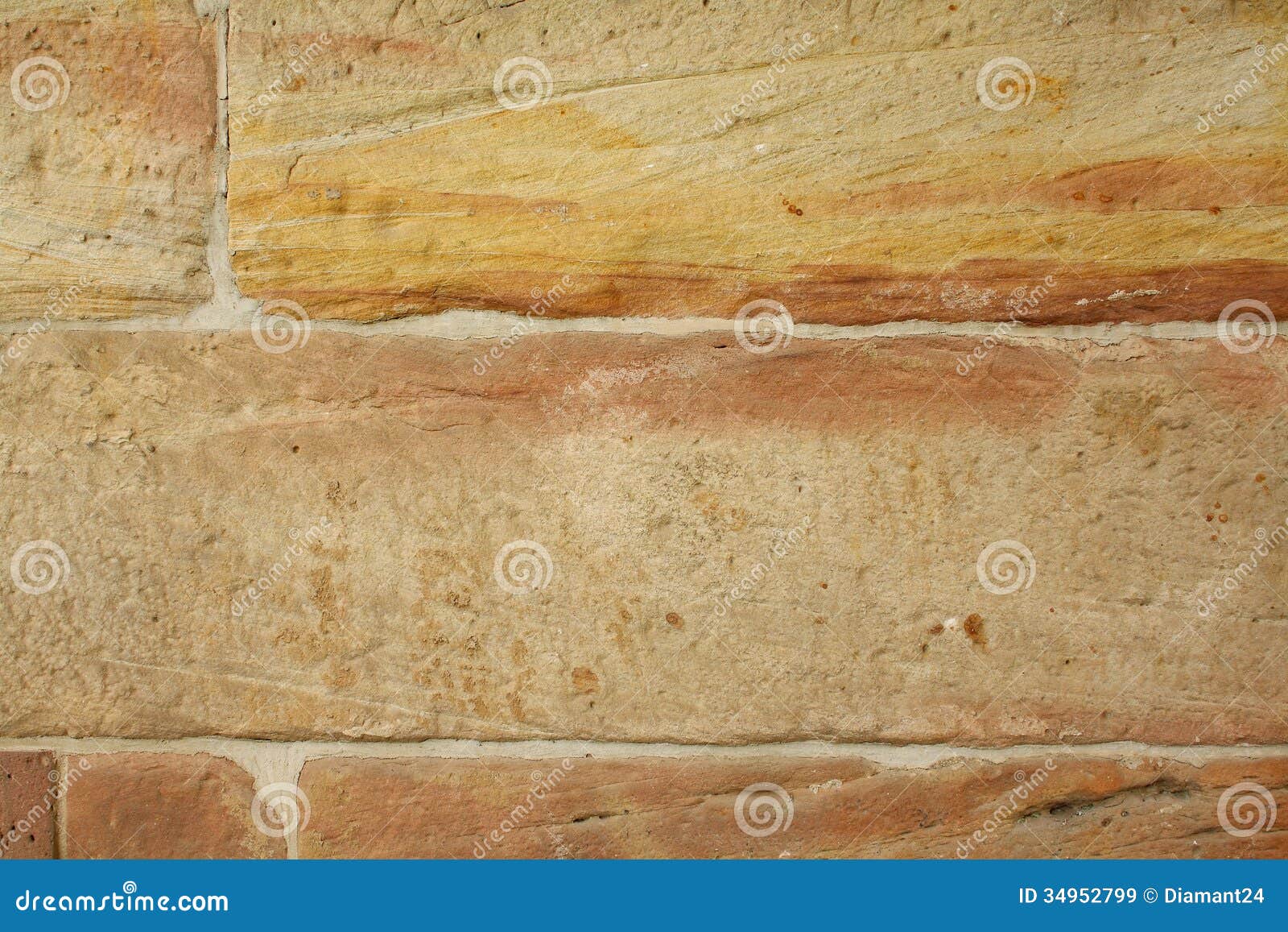 Wall Made Sandstone Bricks As Background Stock Photos - Free & Royalty ...