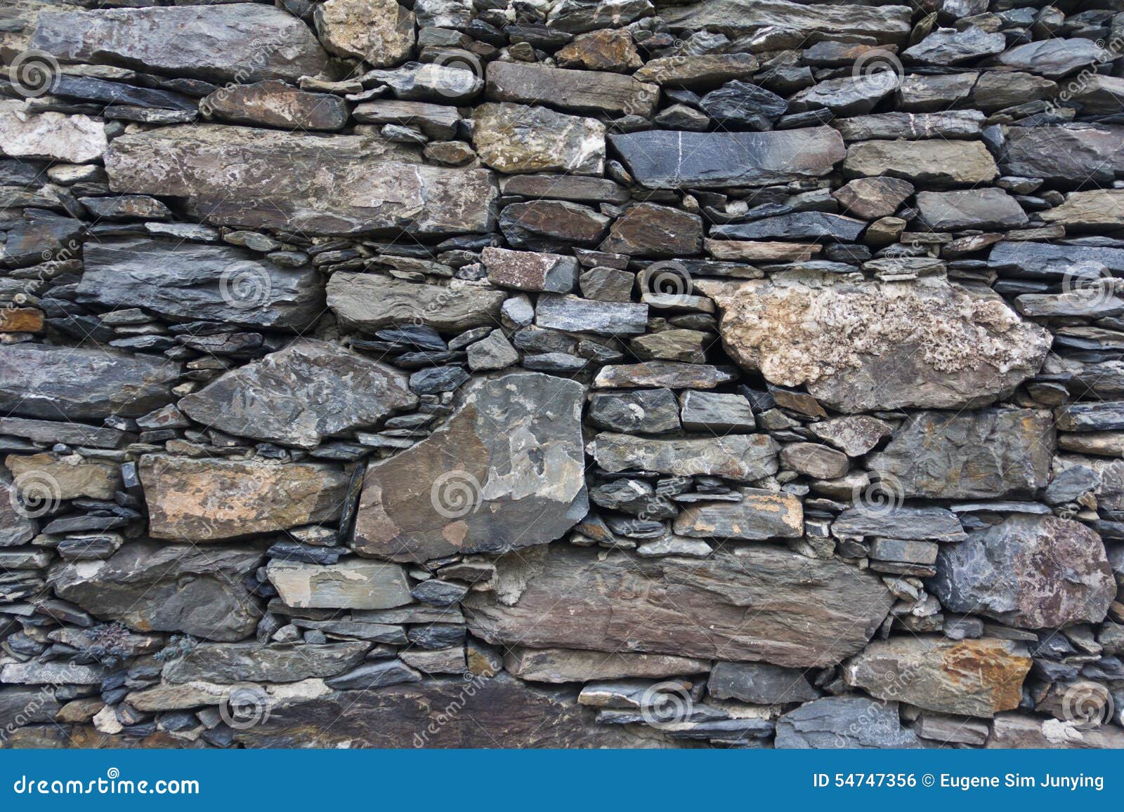 Wall Made of Shale Rock in Cinque Terre Stock Photo - Image of wall ...
