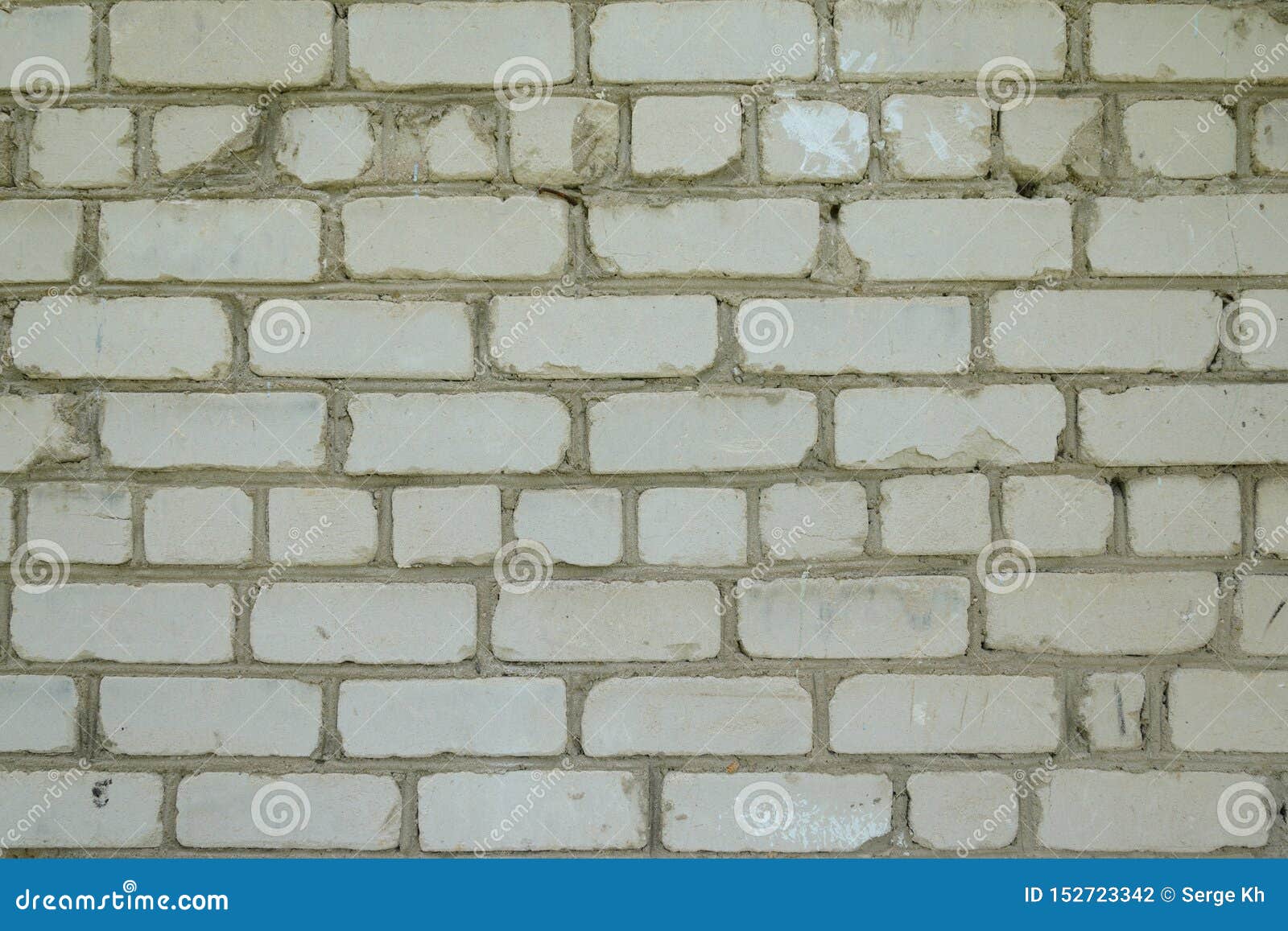 Wall Made of Silicate Bricks. Texture Stock Photo - Image of surface ...