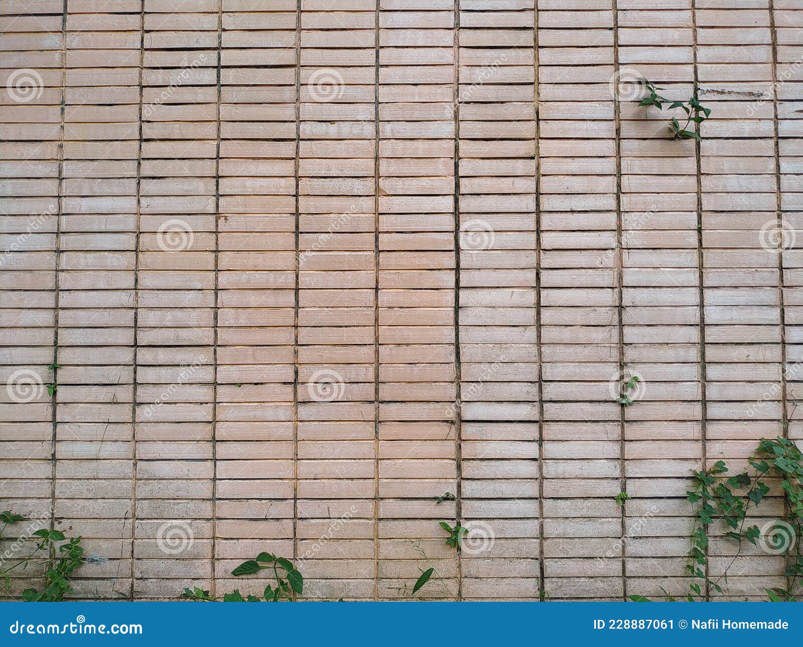 A Wall Made of Solid Red Bricks Stock Image - Image of fresh, building ...