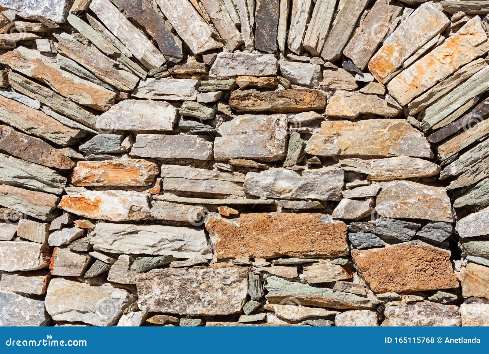 Wall made of stone bricks stock photo. Image of background - 165115768
