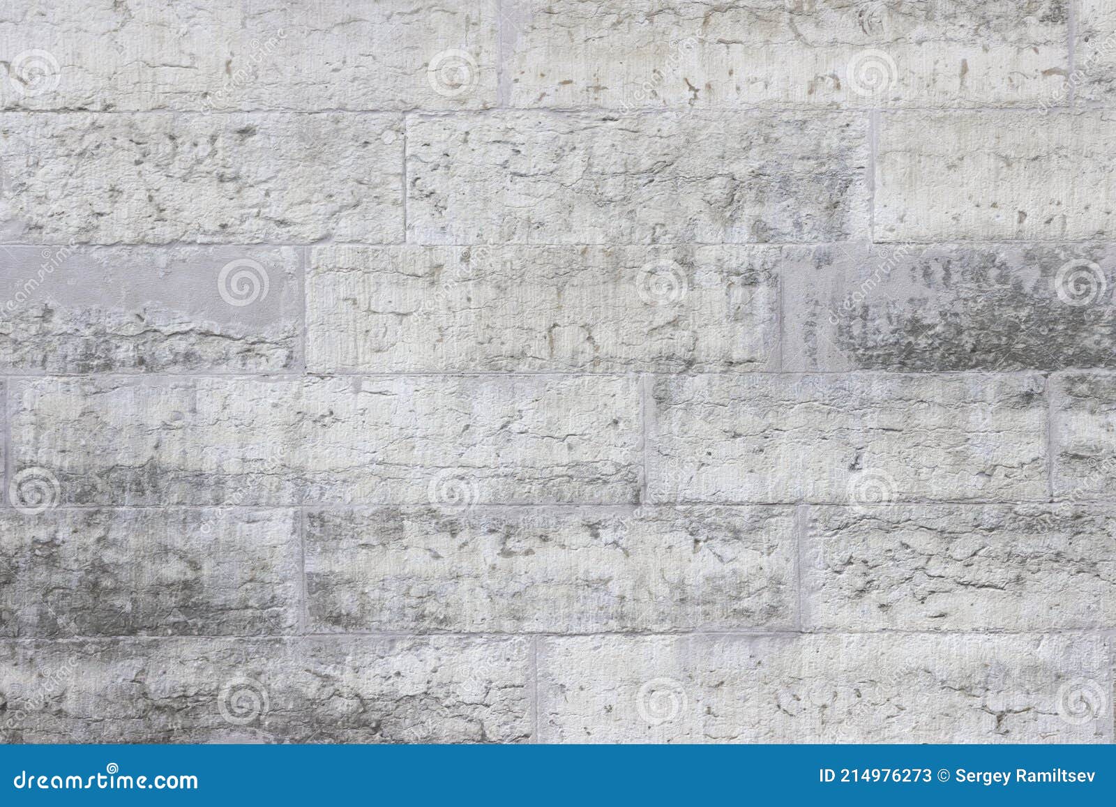 The Wall is Made of Yellowish Blocks of Hewn Limestone. Stock Image ...