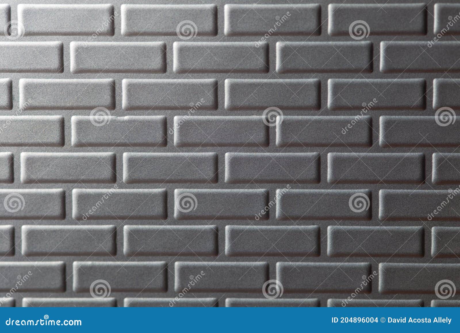 Wall of metallic bricks stock photo. Image of design - 204896004