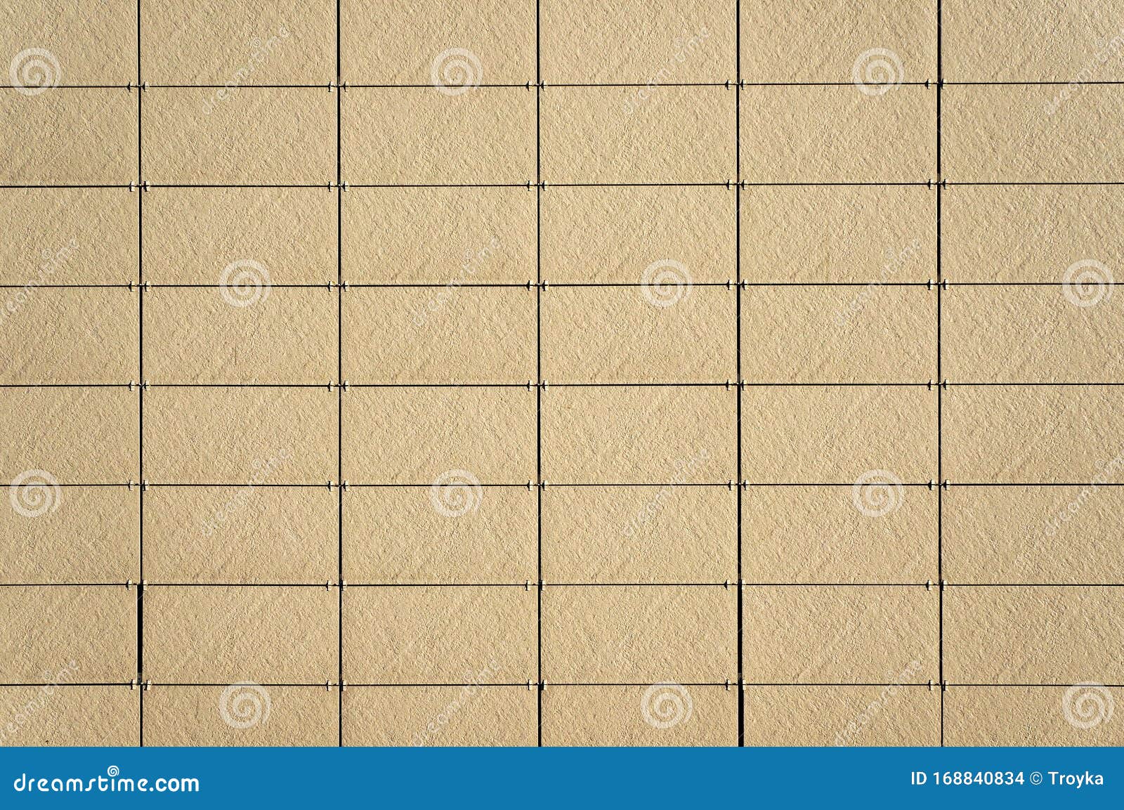 Facing Panels on Wall of Modern Building Stock Photo - Image of detail ...