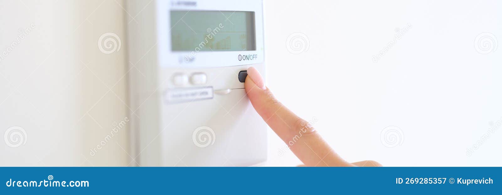 Digital Climate Thermostat Control. White Thermostat Isolated On White ... Digital Climate Thermostat Control. White Thermostat Isolated On White ...