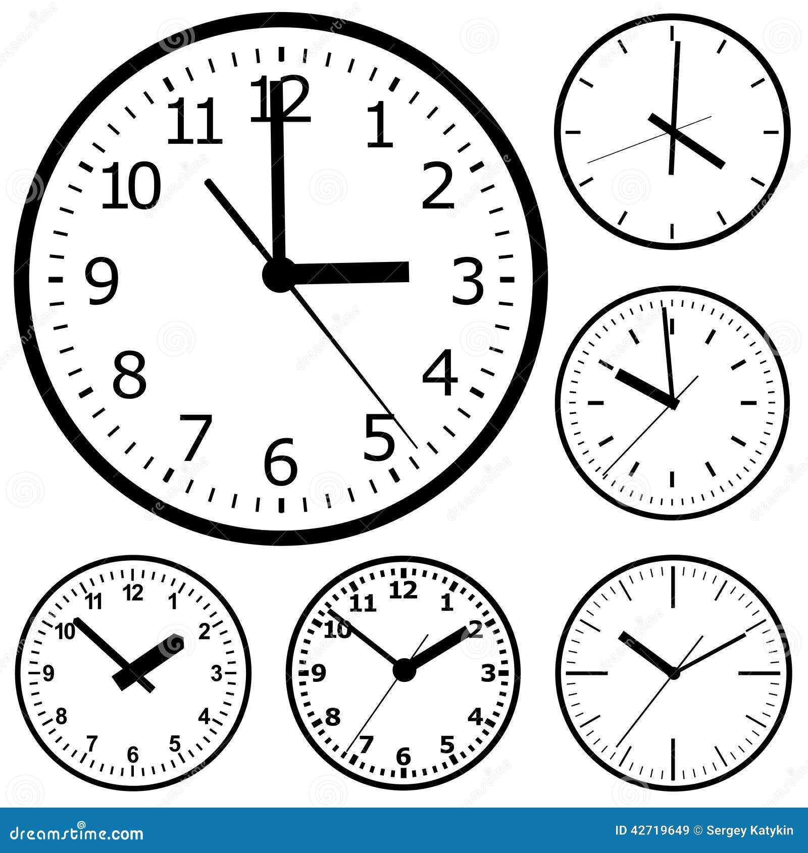 Wall Mounted Digital Clock. Stock Vector - Illustration of timepiece ... Wall Mounted Digital Clock. Stock Vector - Illustration of timepiece ...