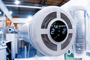 Wall Mounted Energy Efficient Ventilation System Stock Image - Image of ...
