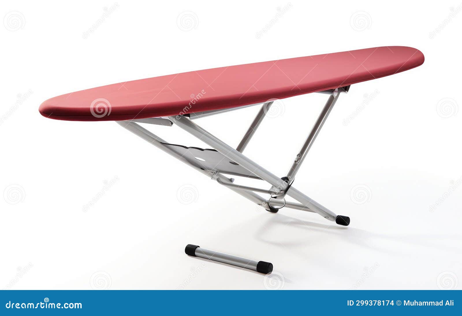 Wall Mounted Folding Iron Stand on White Background Stock Illustration ...