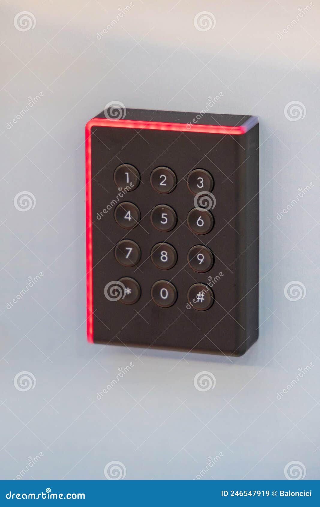 Numeric Security Pad stock image. Image of 2022, digital - 246547919