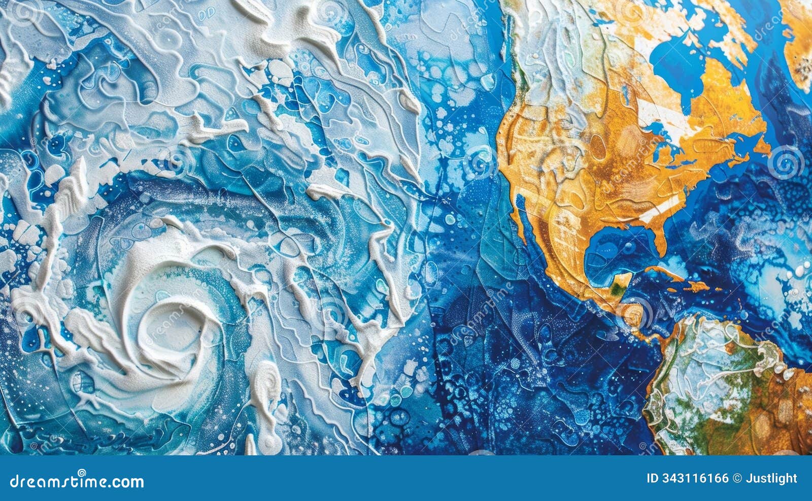 A Wall Mural Depicts the Intricate Connection between Ocean Currents ...