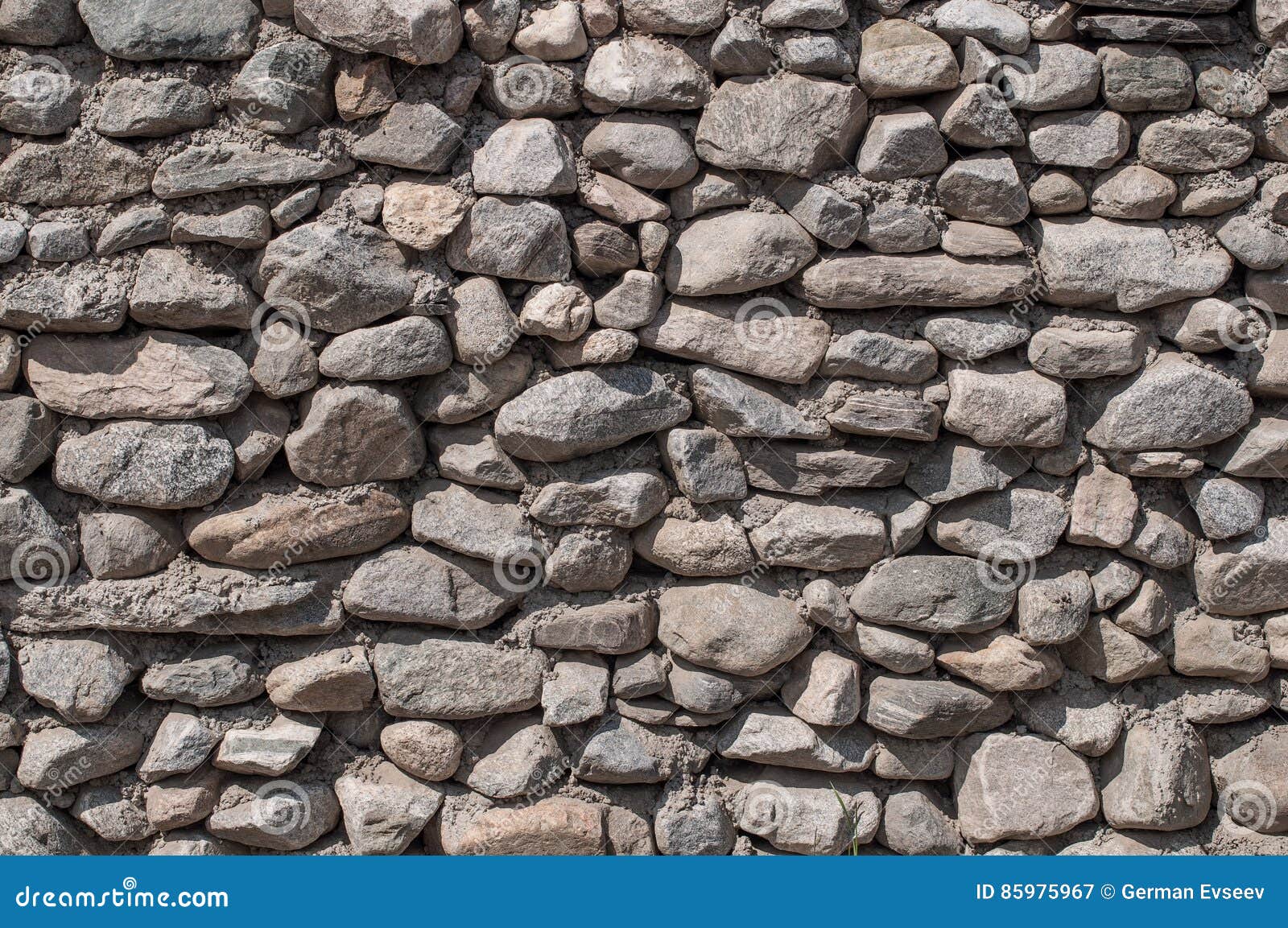 The wall of natural stone stock image. Image of boulder - 85975967