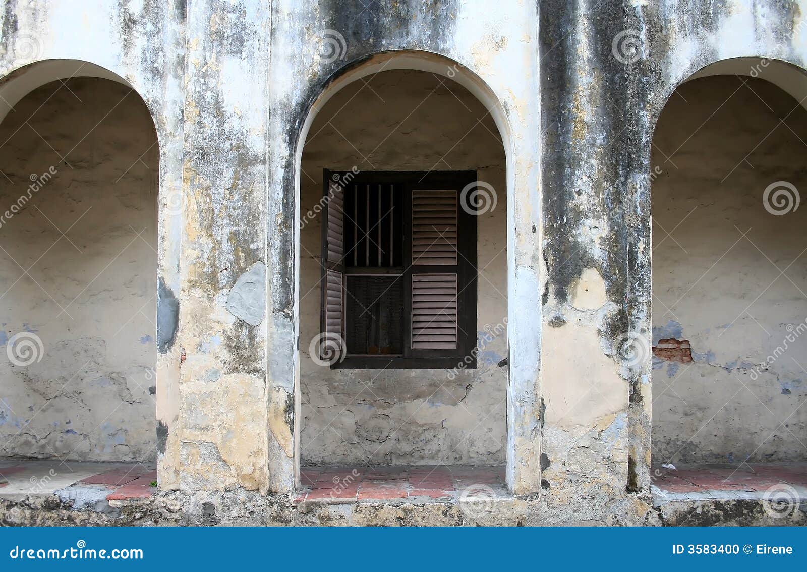Wall of an old building stock photo. Image of mold, history - 3583400