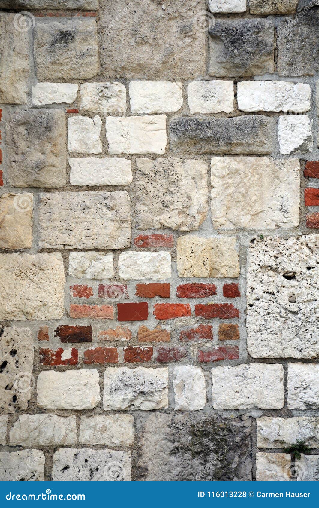 Limestone Brick Building