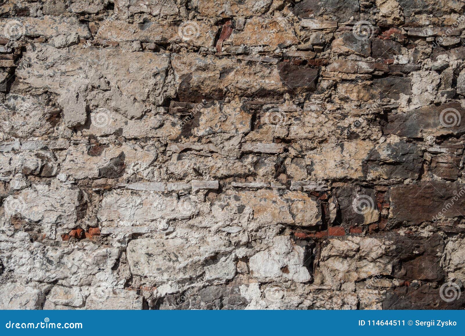 Wall of the Old House. Textured Background Stock Image - Image of ...