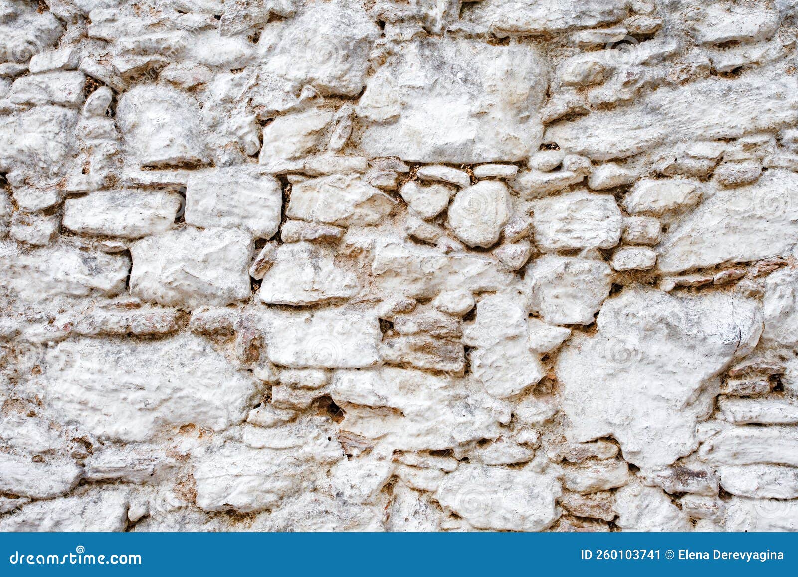 Wall Old Made of Big Crooked Broken Stones, Rough Blocks Background ...