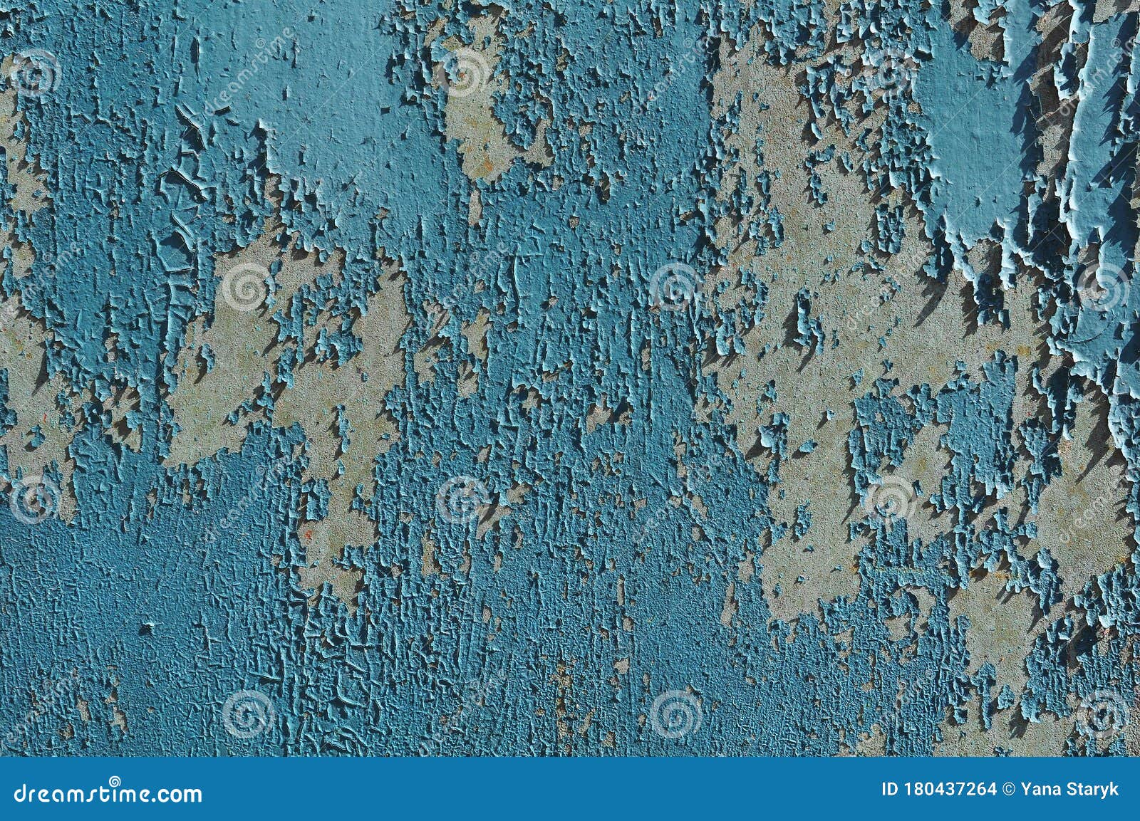 Wall with old paint stock photo. Image of blue, texture - 180437264