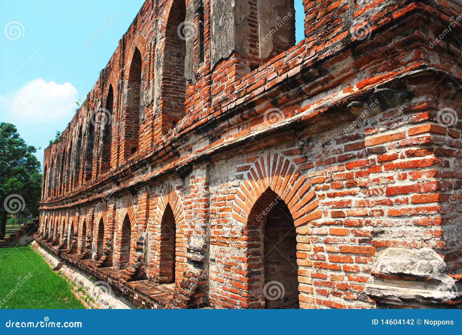 Wall of old palace. stock photo. Image of building, royal - 14604142