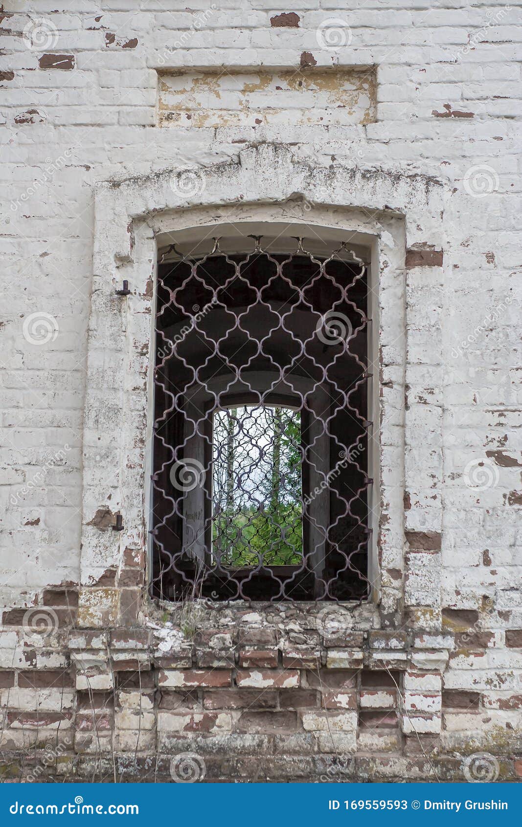 Wall of an Old Temple with a Window Stock Image - Image of color, frame ...