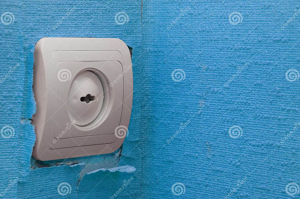 Wall-outlet stock image. Image of equipment, texture, plug - 7513601