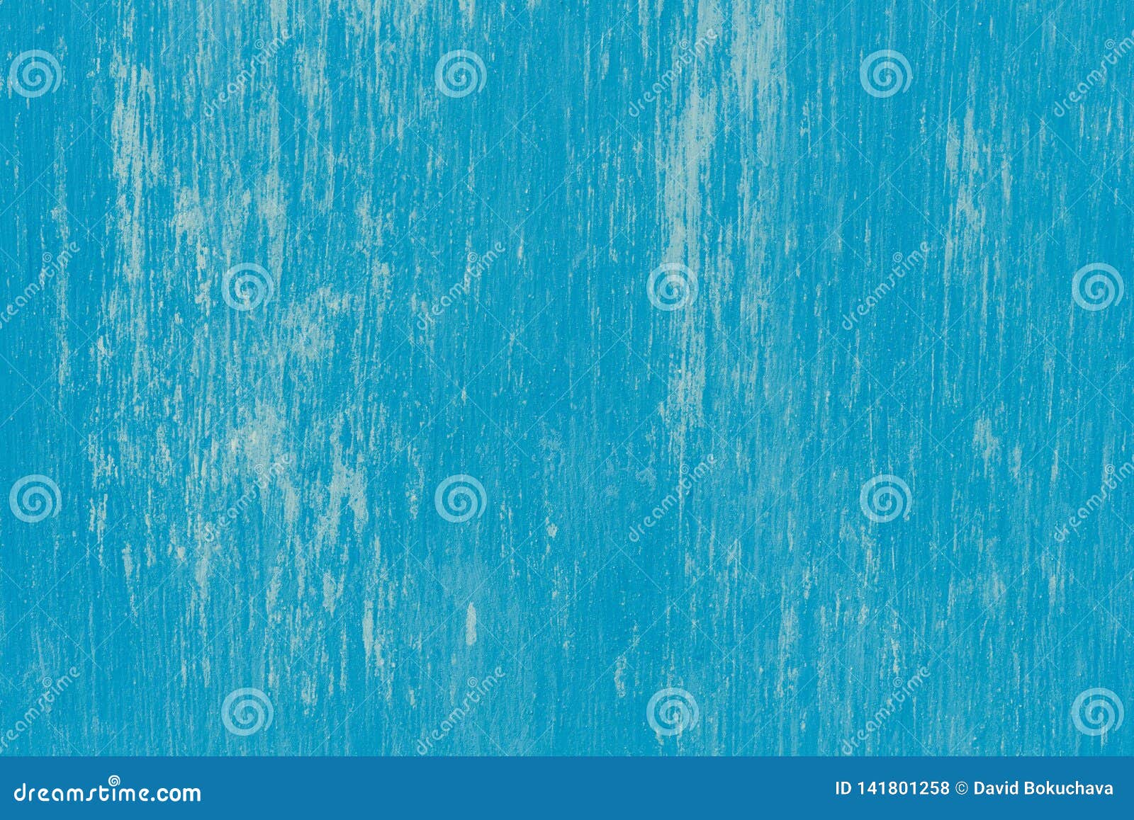 Blue Wall Painted with Dry Vertical Strokes Stock Photo - Image of wall ...
