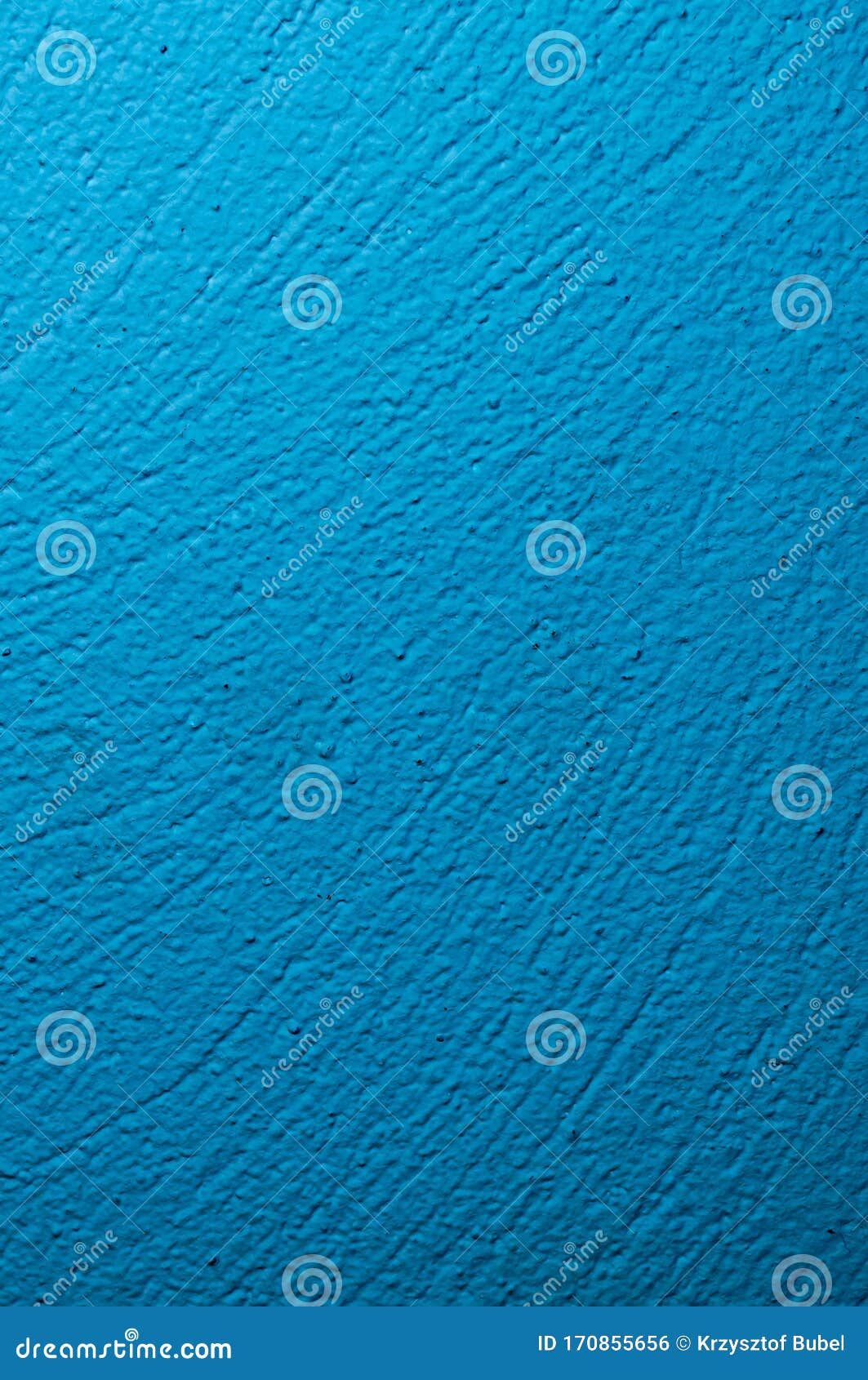 Wall Painted In Blue With Visible Plaster Texture Royalty-Free Stock ...