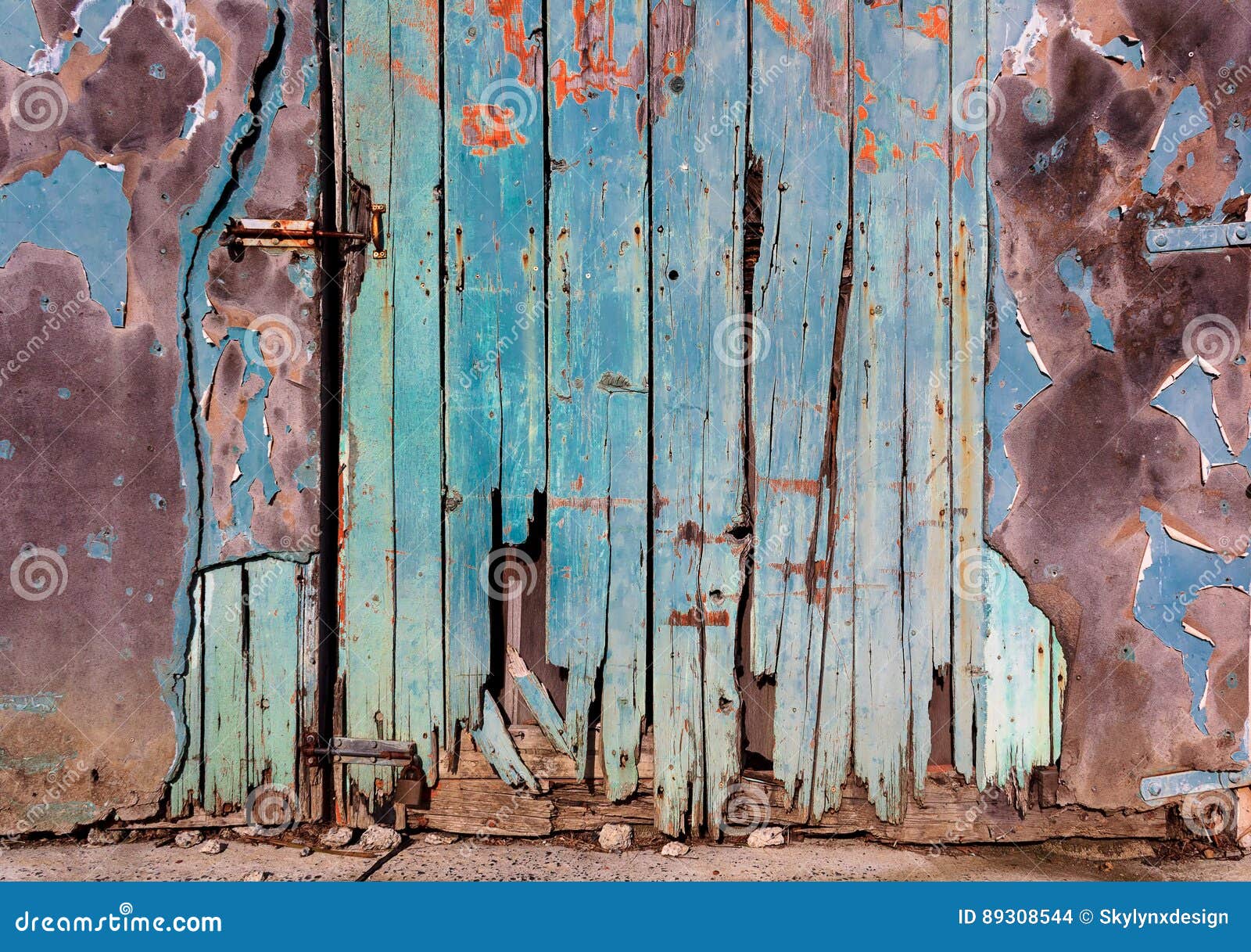 Wall Painted Blue Wooden Texture with Vertical Lines Stock Photo ...