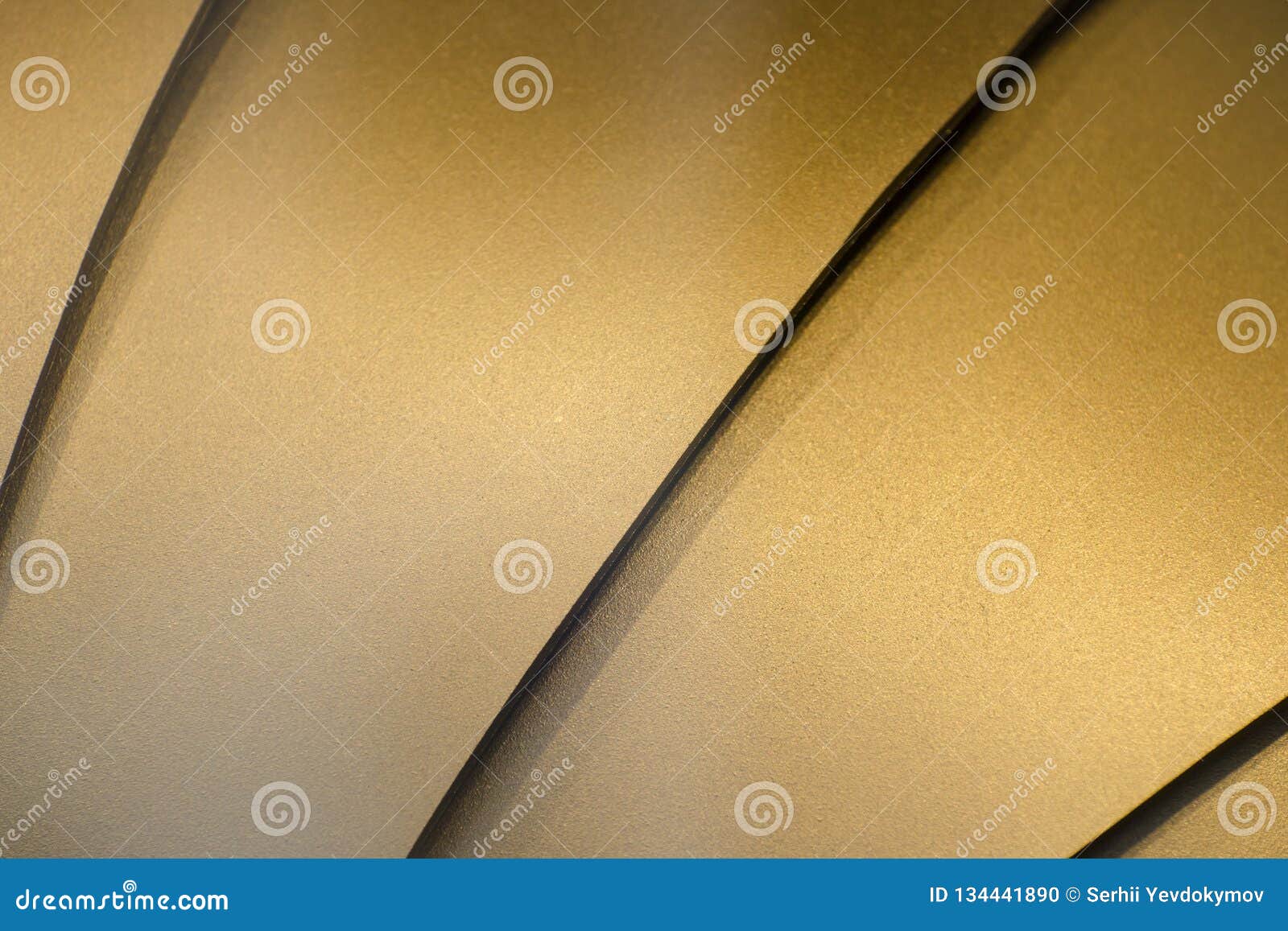 Wall Painted with Bronze Paint. Gradient Texture Stock Photo - Image of ...