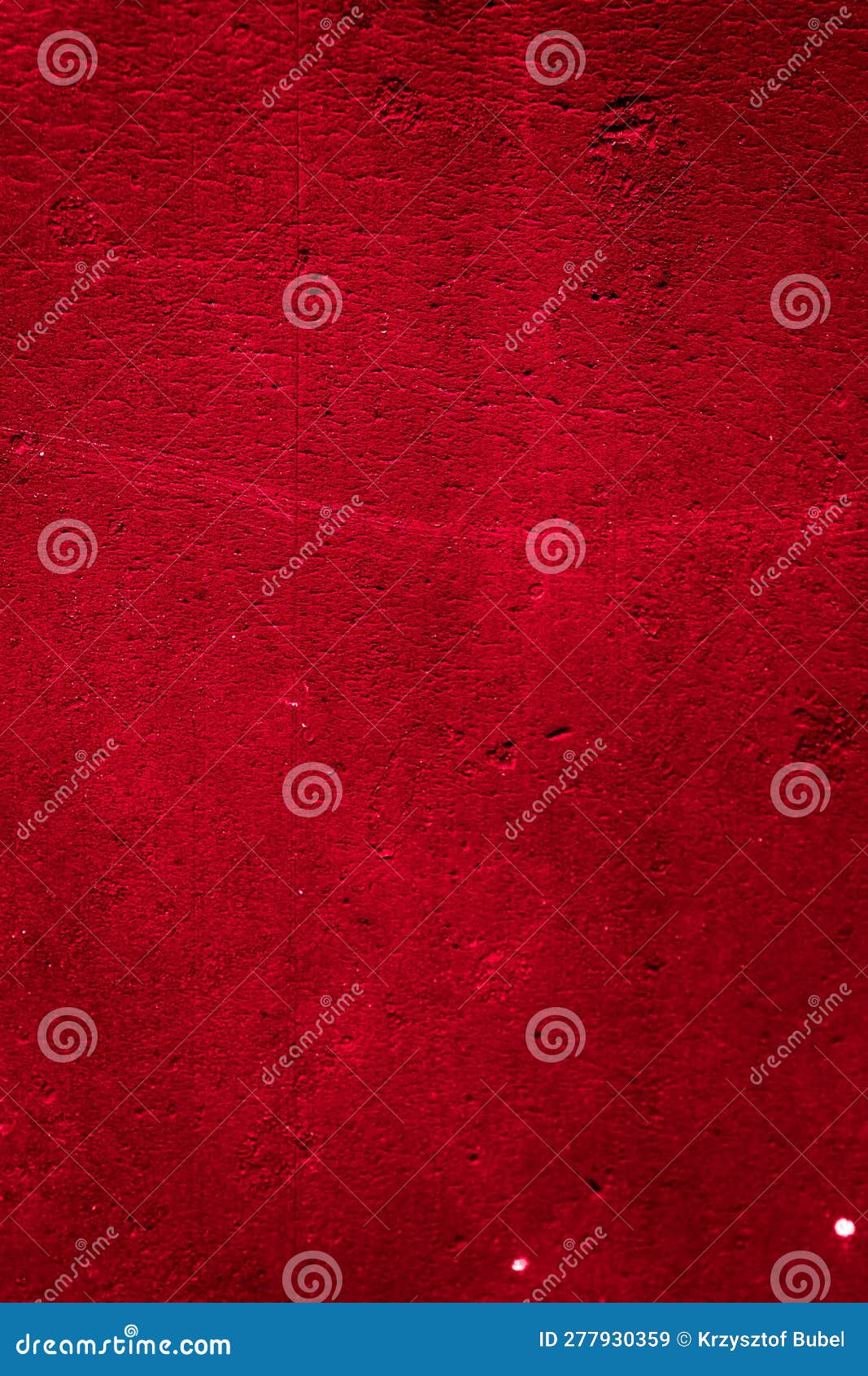 Wall Painted with Red Paint with an Interesting Texture Stock Image ...