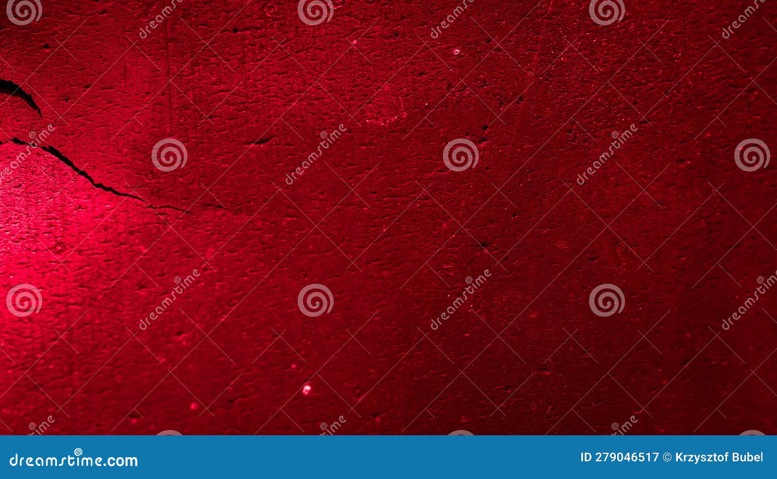 Wall Painted with Red Paint with an Interesting Texture Stock Image ...
