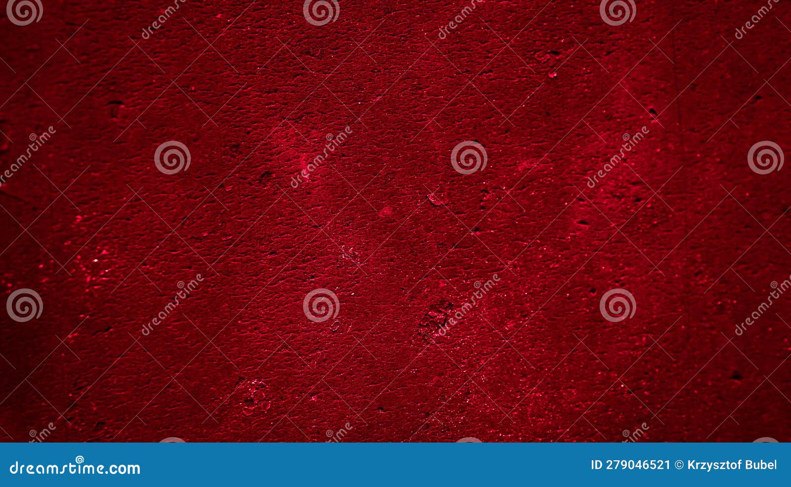 Wall Painted with Red Paint with an Interesting Texture Stock Image ...