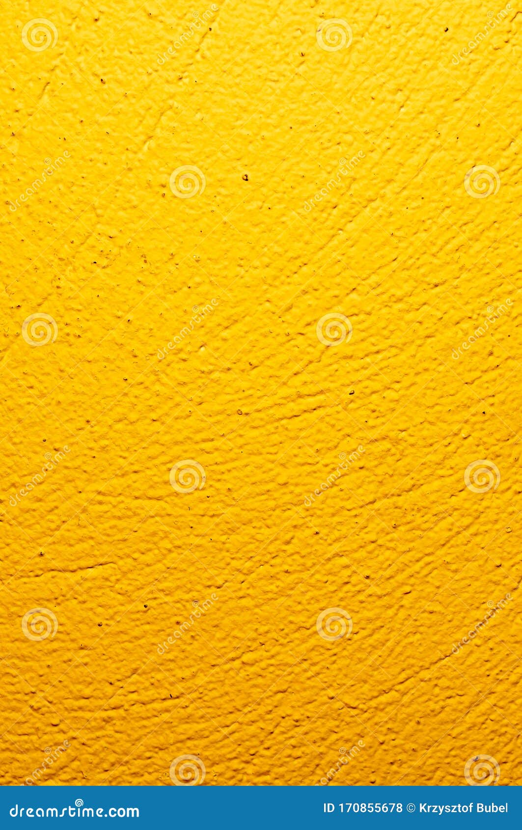 Wall Painted Yellow with Visible Plaster Texture Stock Photo - Image of ...