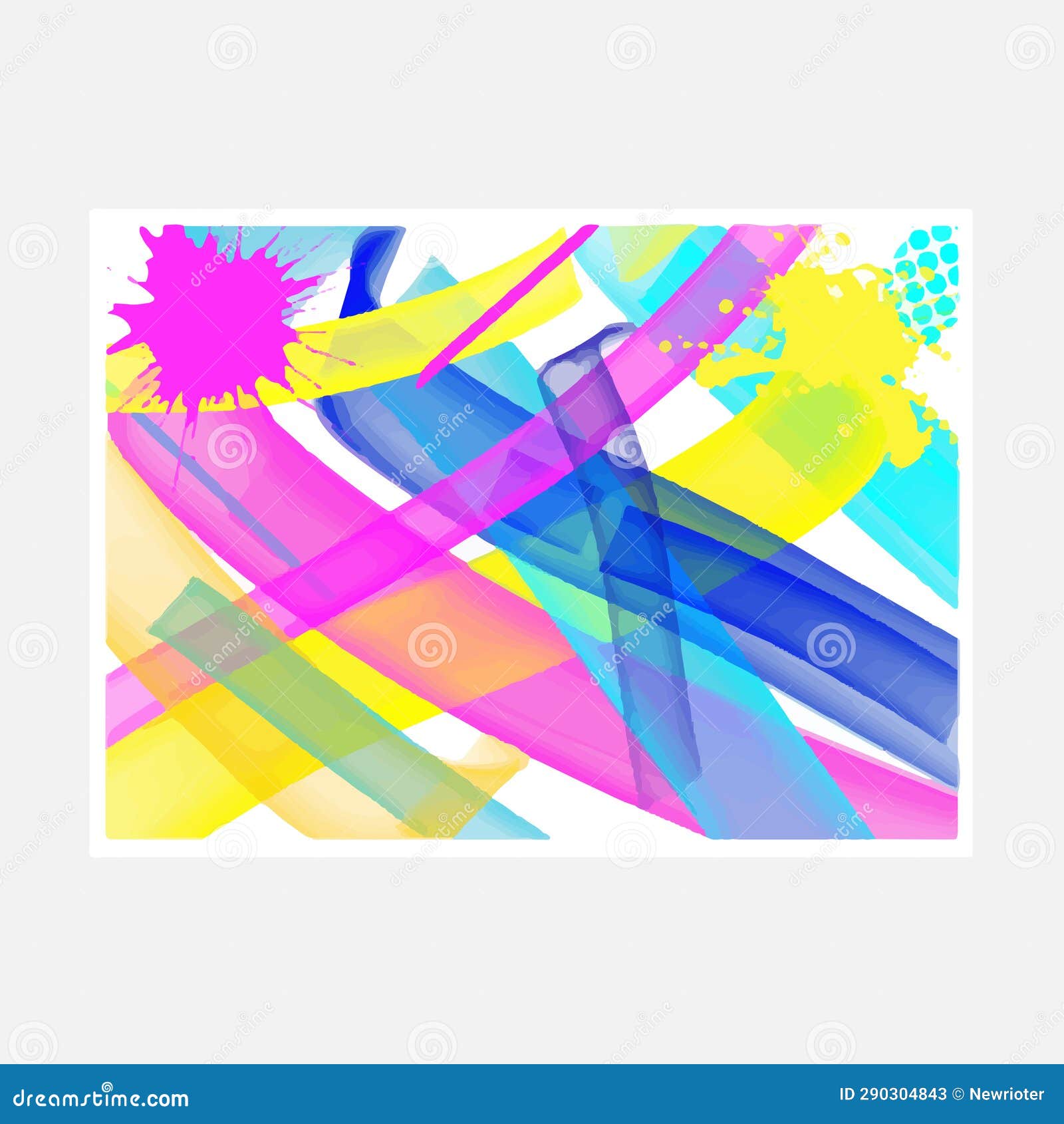 Wall Painting Abstract Mural Street Art Packaging Color Splash ...