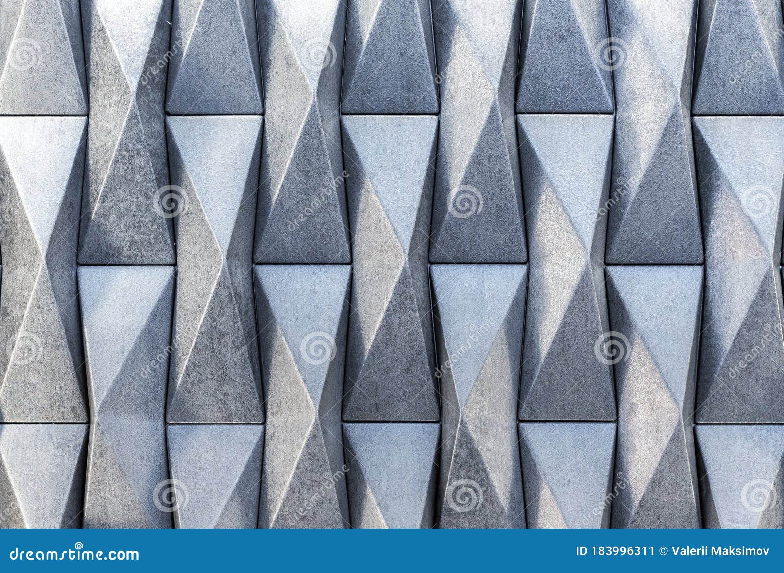 Wall Panel with 3D Effect for Design and Decoration. Volumetric Texture ...