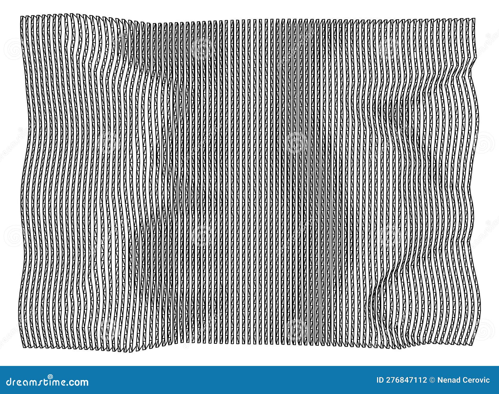 Wall Panel Vector. Illustration Isolated on White Background. a Vector ...