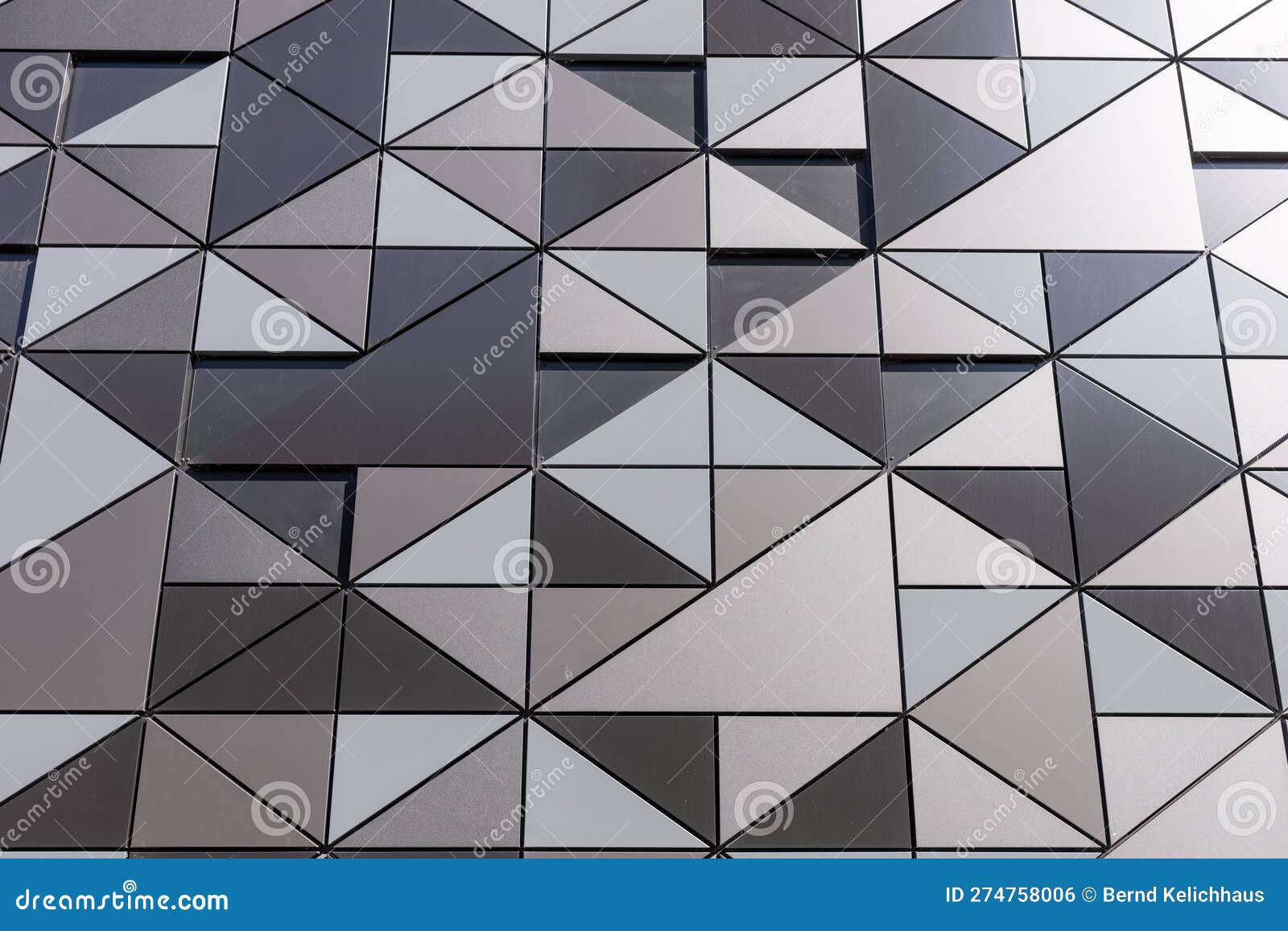 Wall Paneling with Mosaic Triangle Background Pattern in Brown Tones ...