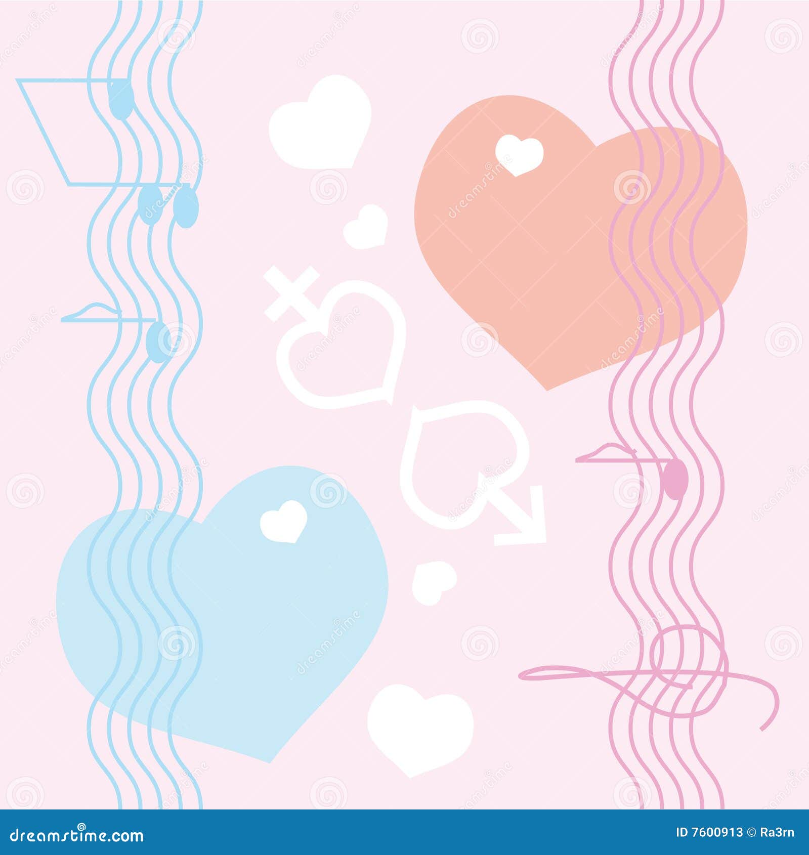 Wall-paper with a Background Barbie S Colour. Stock Vector ...