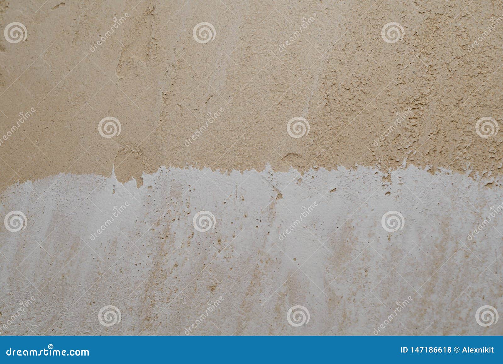 Wall With Partially Removed Plaster In The Form Of Figured Drawing Of A ...