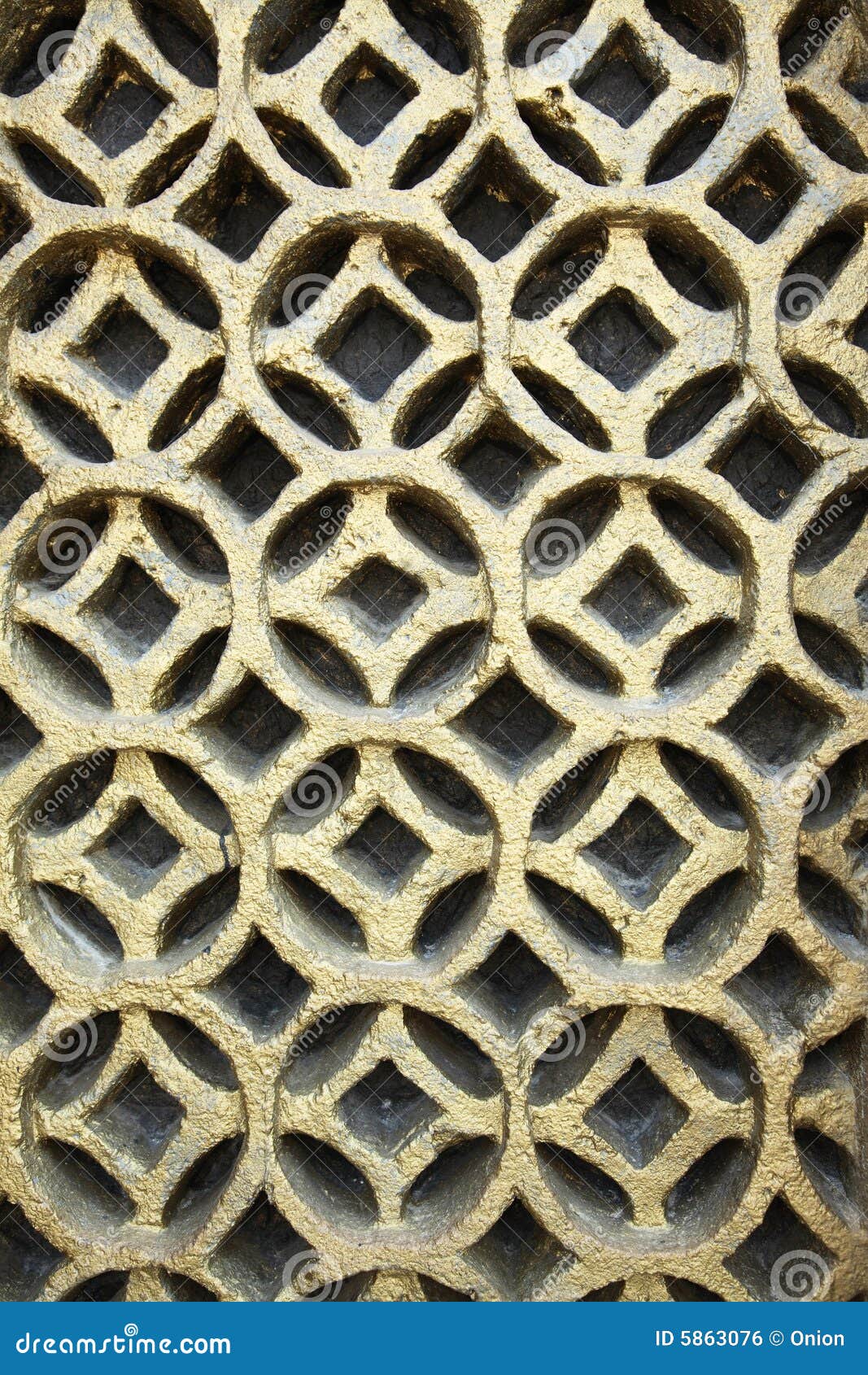 Wall pattern circles stock photo. Image of shape, pattern - 5863076