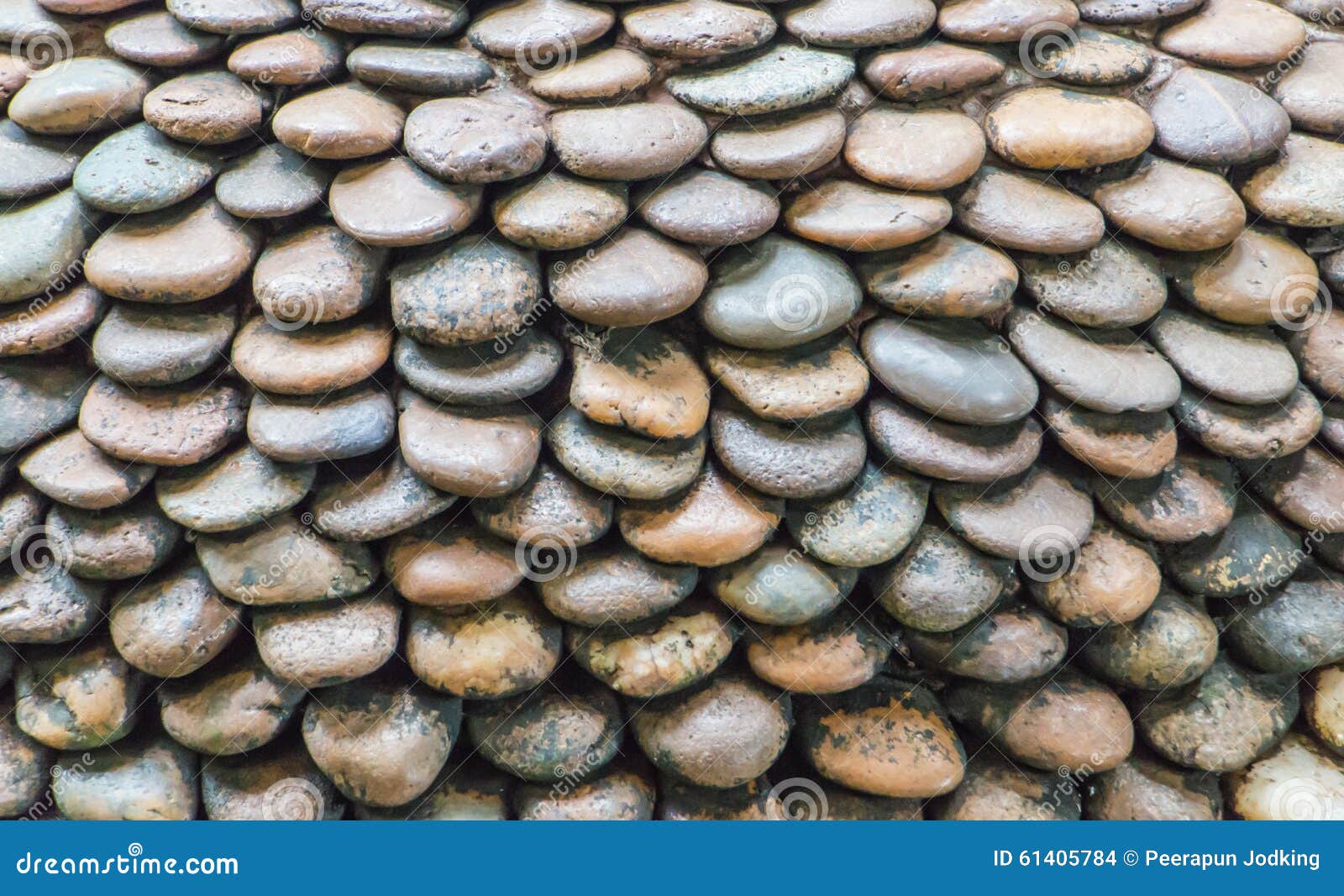 Wall Pattern of Gravel Stone Stock Photo - Image of frame, colourful ...