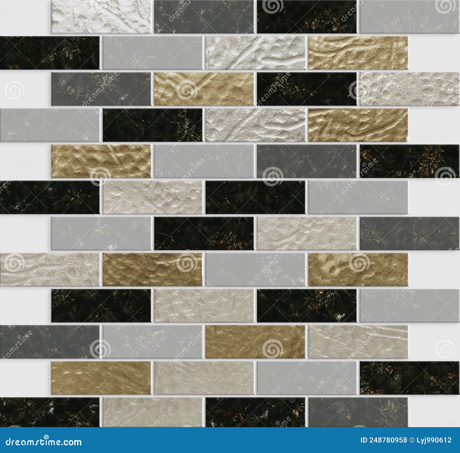 3d Wall Pattern Wall-mounted Pattern Light Texture Brick Map Mosaic ...